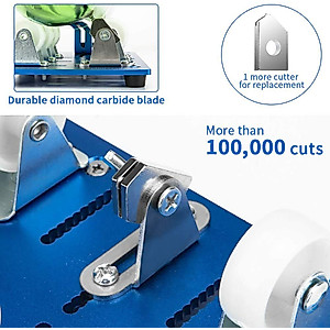 Glass Bottle Cutter Upgraded Bottle Cutting Machine for Cutting Round, Oval Bottles, Home Craft DIY Glass Cutter Bundle Tools for Cutting Wine, Beer, Whiskey, Champagne - Complete Accessories Tool Kit