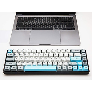 Akko 3068 Mini Mechanical Gaming Keyboard Bluetooth Wired Dual Mode Cherry MX Switch PBT Keycaps (Cherry MX Red)