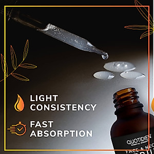 Vitamin C Serum for Face + Hyaluronic Acid + Vitamin E | Brightening | 95% Natural Ingredients | Ultra-Light, Non-greasy & Super Loved | Serum Vitamina C para la cara