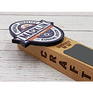 Custom Brew Gear Personalized Beer Tap Handle-Classic Logo Edition, Laser Engraved Sides