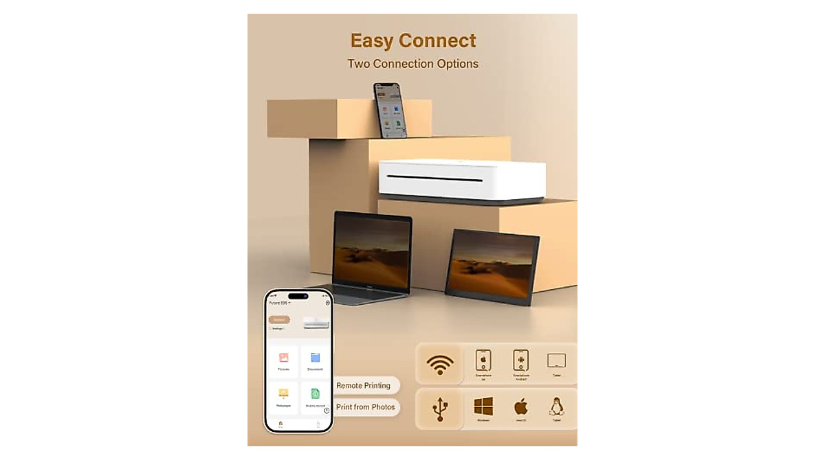 iDPRT Wireless Printer: Compact, Hassle-Free & Eco-Friendly