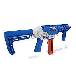 Game Face Prime GFJBB Spring-Powered Foam Dart Blaster, Blue