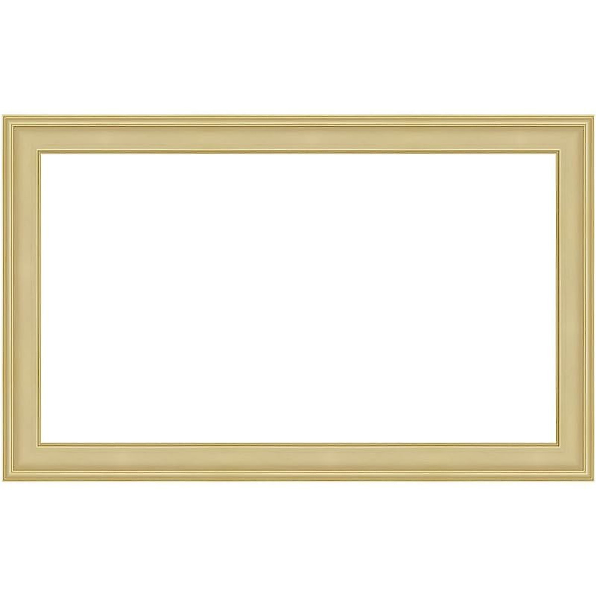Frame My TV Deco TV Frames - Antique White Smart Frame Compatible ONLY with Samsung The Frame TV (32", Fits 2021-2024 Frame TV)
