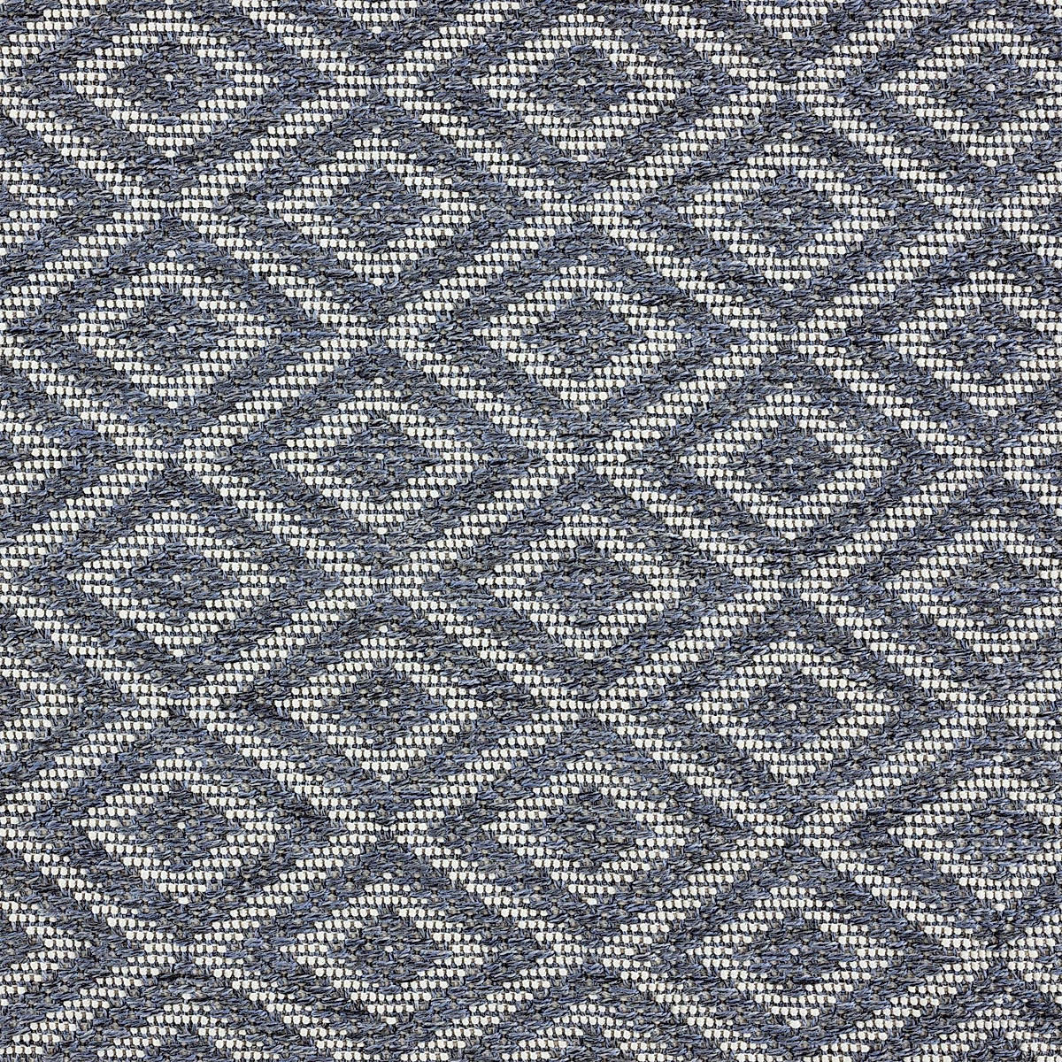 Home Dynamix Tripoli Lydia Modern Indoor/Outdoor Area Rug, Denim/Cream, 6'6"x9'6" Rectangle
