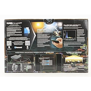Fluval SEA Marine Nano LED Aquarium Lighting with Bluetooth, 20 Watts,Glass