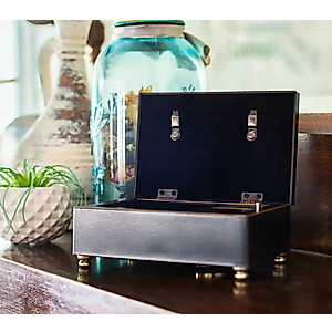 Cottage Garden Plans I Have Matte Black Bevel Petite Music Box Plays Tune Pomp and Circumstance