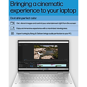 HP ENVY x360 Convertible 15-inch Laptop, Intel Core i7-1260P processor, Intel Iris Xe Graphics, 16 GB RAM, 1 TB SSD, Windows 11 Home (15-es2026nr, Natural Silver aluminum)