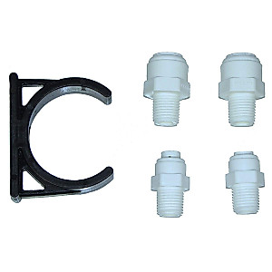KleenWater in-Line Water Filter to Remove Lead, Chlorine and Chemicals with Versatile Inlet/Outlet Connections, USA Made