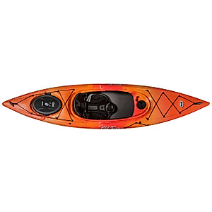 Old Town Canoes & Kayaks Dirigo 106 Recreational Kayak, Sunrise, 10 Feet 6 Inches