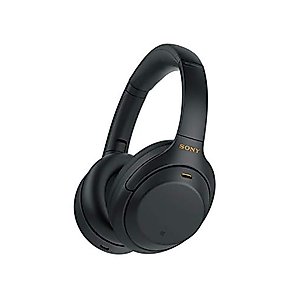 Sony WH-1000XM4 Wireless Noise Canceling Overhead Headphones - Black (Renewed)