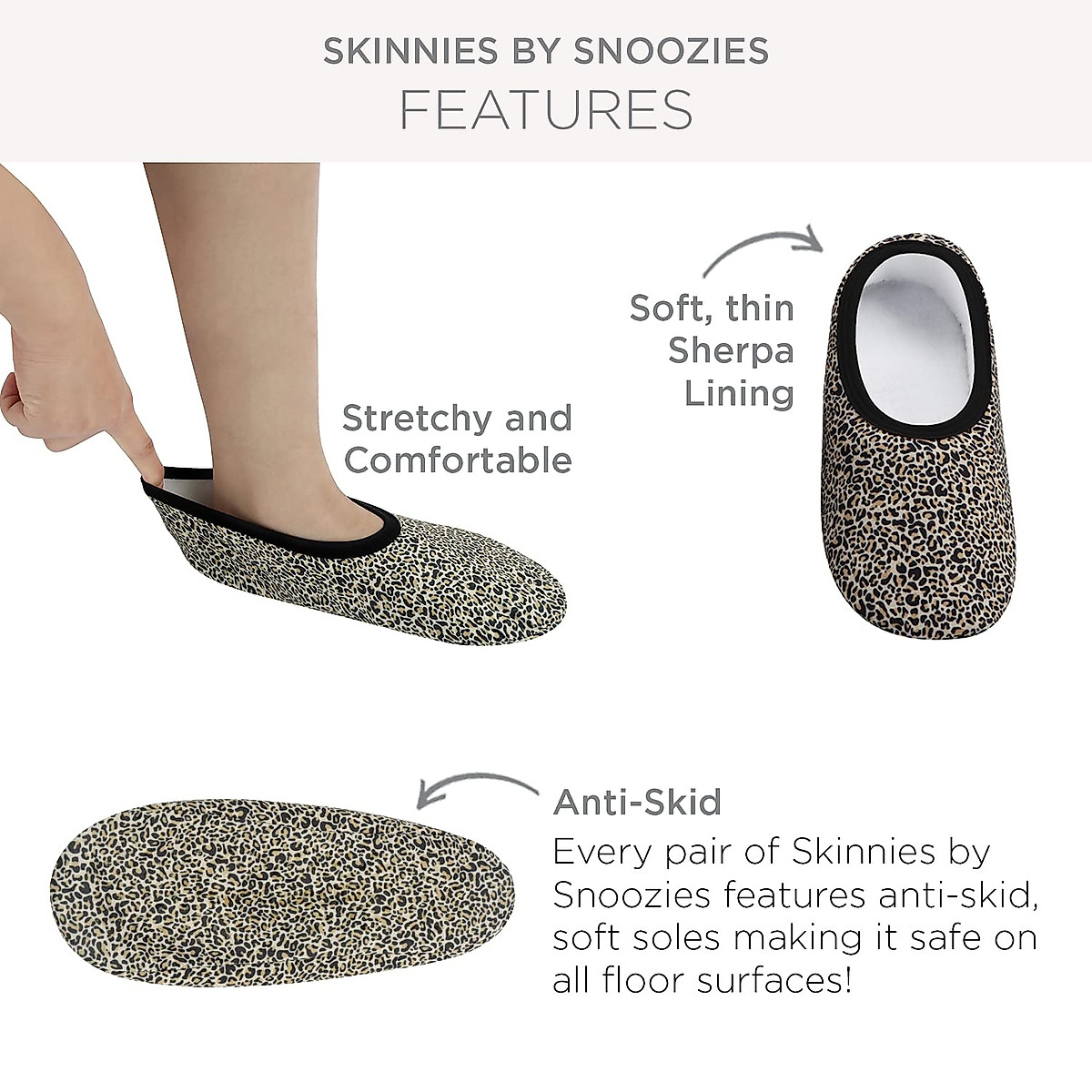Snoozies Women's Slipper Socks | Cozy House Shoes | Comfy Slip Ons | Fun Slippers | Skinnies Lightweight - Polka Dot Mushroom (XLarge)