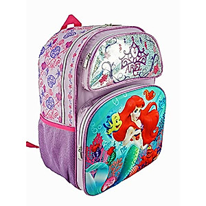 Ruz The Little Mermaid Ariel Large 3-D EVA Molded Backpack