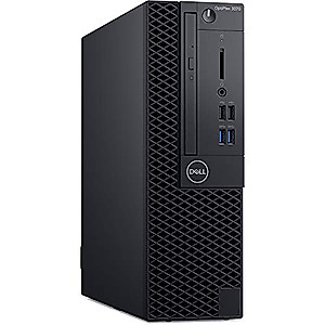 Dell Optiplex 3070 Intel Core i5-9500 X6 3GHz 16GB 256GB SSD Win10, Black (Renewed)