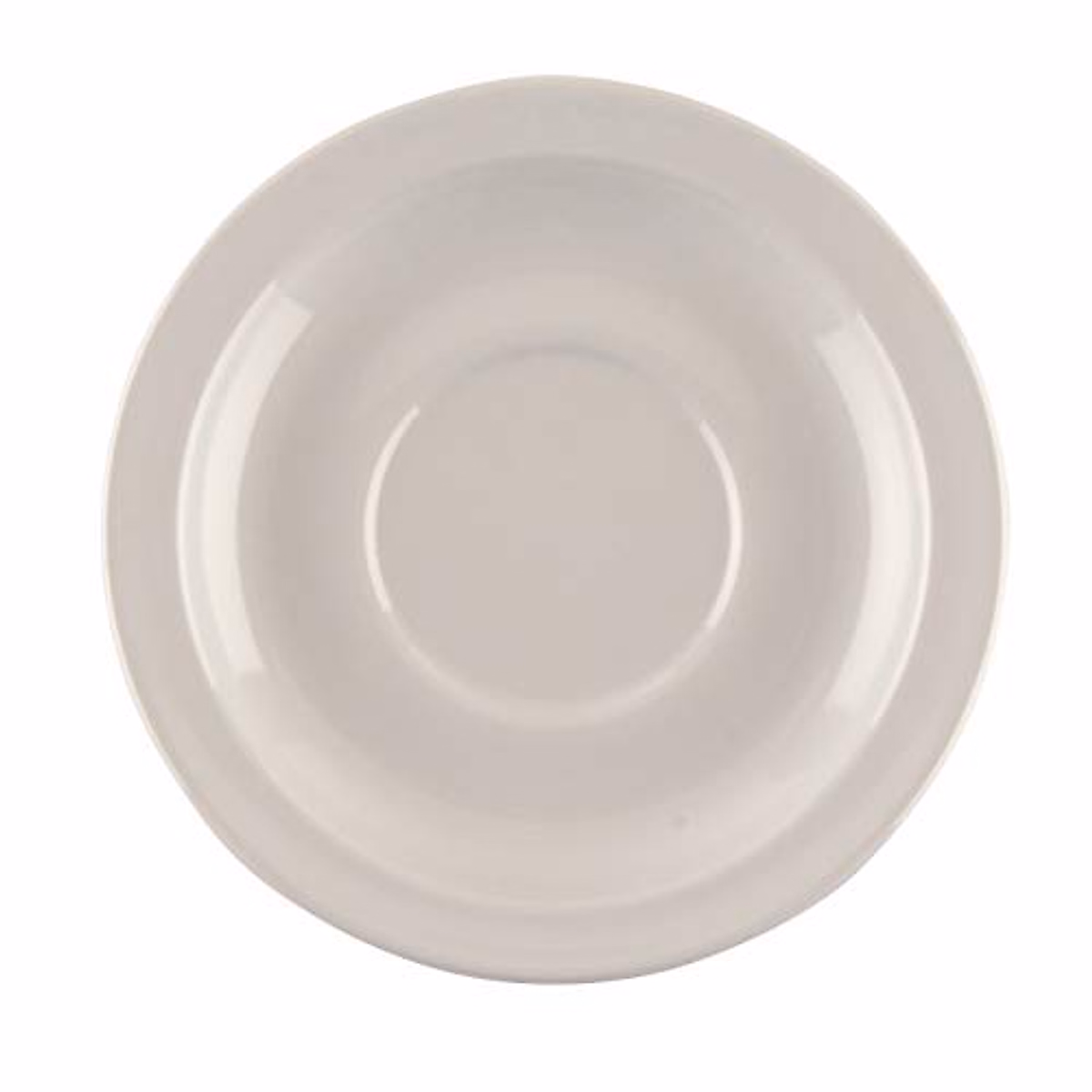 G.E.T. Enterprises DC-200-W White 5.75" Saucer for DC-100 & DC-101 (Pack of 12)