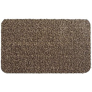 CLEAN MACHINE 10376923 High Traffic Astroturf Dirt Trapper Doormat, 23.5" x 35.5", Sandbar