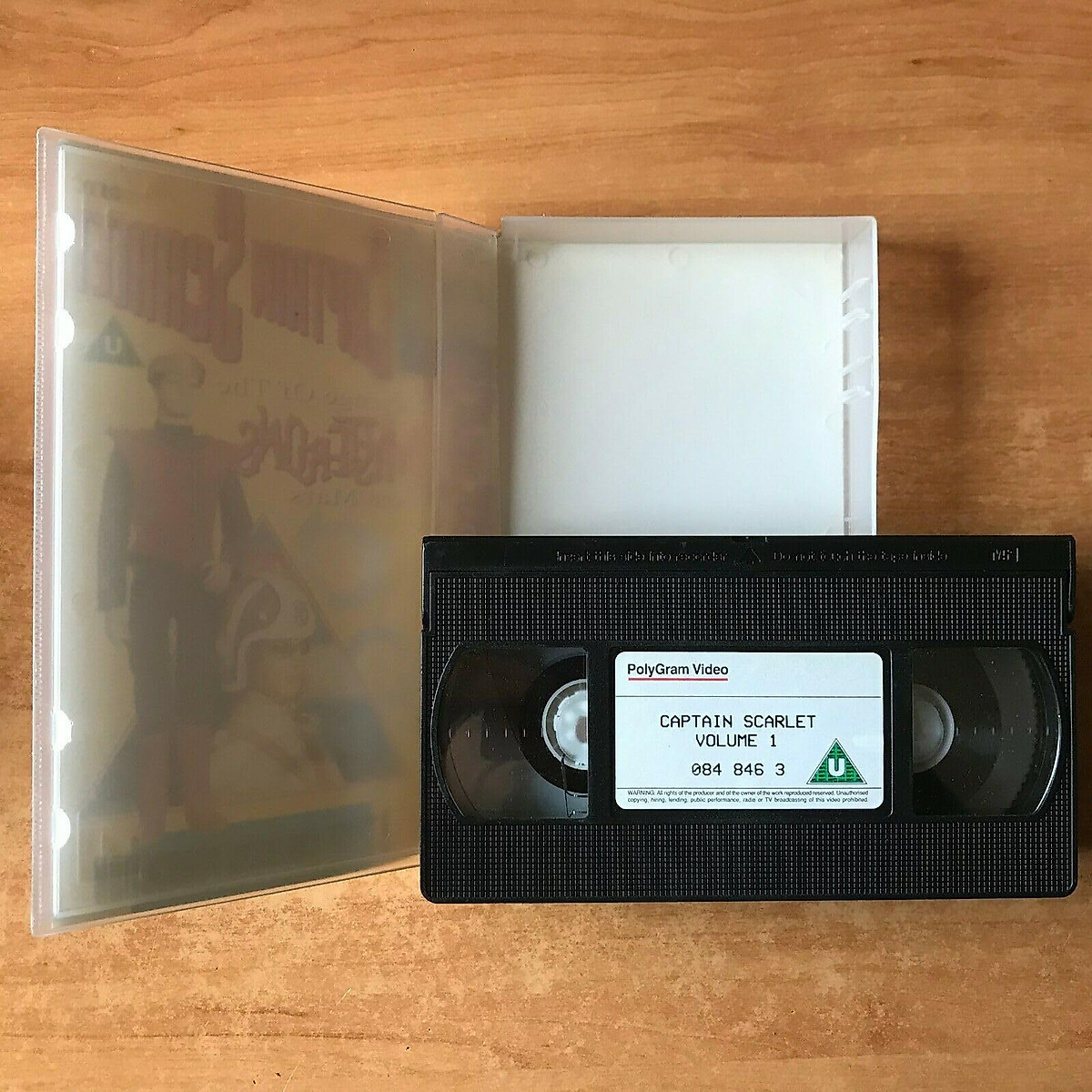 Captain Scarlet - Vol.1 - Revenge Of The Mysterons From Mars - Kids - Pal VHS