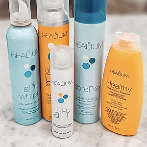 Healthy Shampoo, 10 oz - Sunscreen Oil Absorbing Moisturizing –Products for Men, Women, Curly, Frizzy, Fine, Thin Textures by Healium Hair