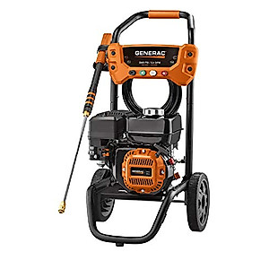 Generac 8874 2900 PSI 2.4 GPM Gas-Powered Residential Pressure Washer - Efficient Cleaning Power - Versatile Attachments, Reliable Performance - 50-State/CARB Compliant