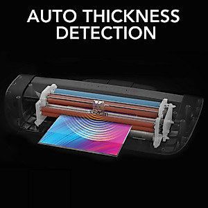 GBC Thermal Laminator Machine, Fusion 7000L, 12 Inch, 1 Min Warm-Up, 3-10 Mil, with 50 EZUse Laminating Pouches (1703098F) , Black