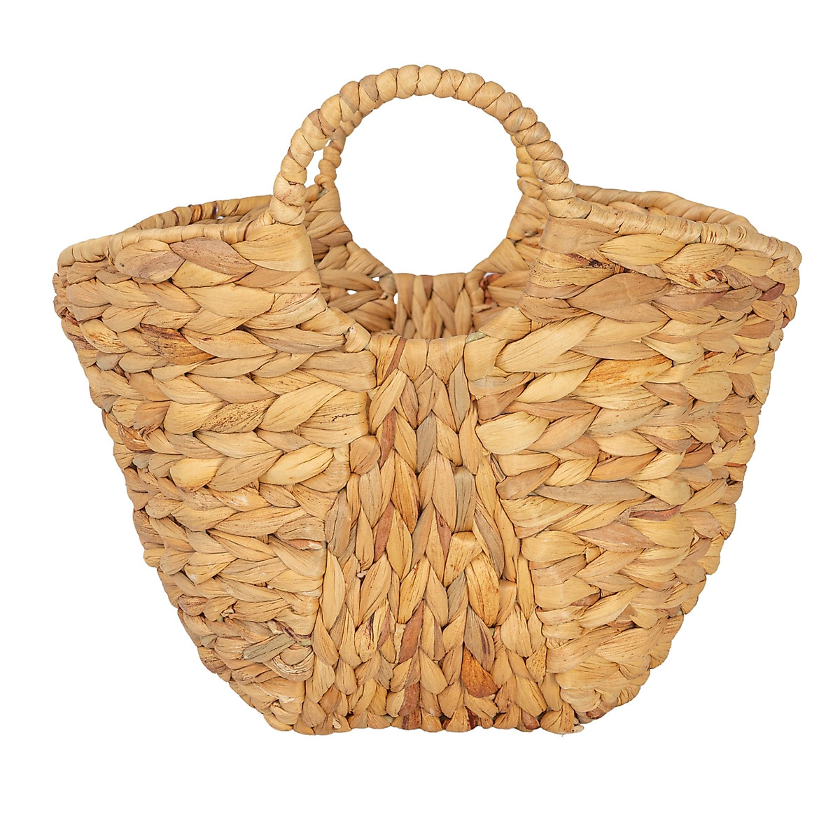 Household Essentials Water Hyacinth Basket with Handles