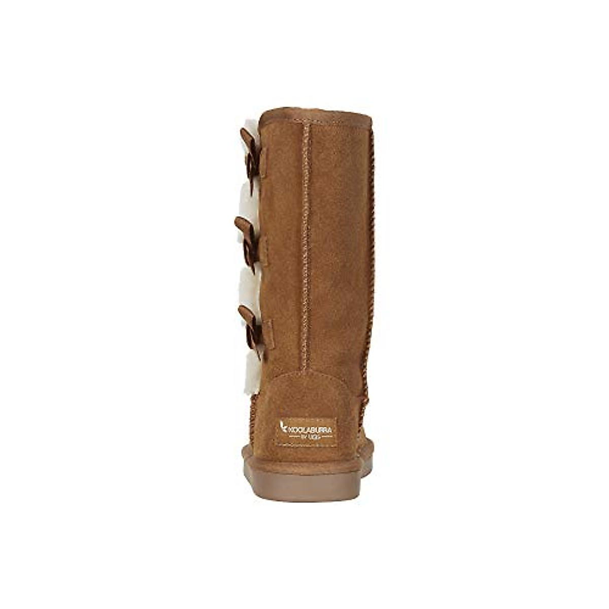 Koolaburra by UGG Unisex-Child Victoria Tall Boot, Chestnut, 1 Little Kid