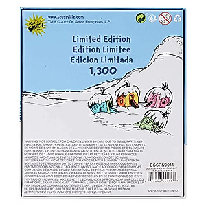 Dr. Seuss' How the Grinch Stole Christmas! Lenticular Heart 3" Collector Box Pin