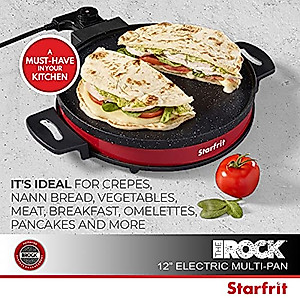 Starfrit 024426-003-0000 Electric Crepe Maker, 12", Red