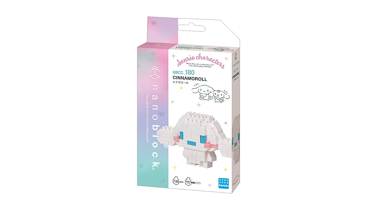 Build Cinnamoroll! Nanoblock Sanrio Character Kit