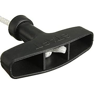 Lawn mower pull handle Pull cord for lawn mower 120 Inch Universal Lawnmower Trimmer Pull Handle Starter Rope Cord Garden Machine Fitting - Mower pull