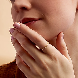 RS Pure by Ross-Simons Gemstone and .13 ct. t.w. Diamond Eternity Band Ring in 14kt Yellow Gold