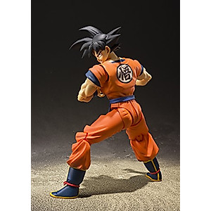 TAMASHII NATIONS - Dragon Ball Z - Son Goku -A Saiyan Raised on Earth-, Bandai Spirits S.H.Figuarts Action Figure