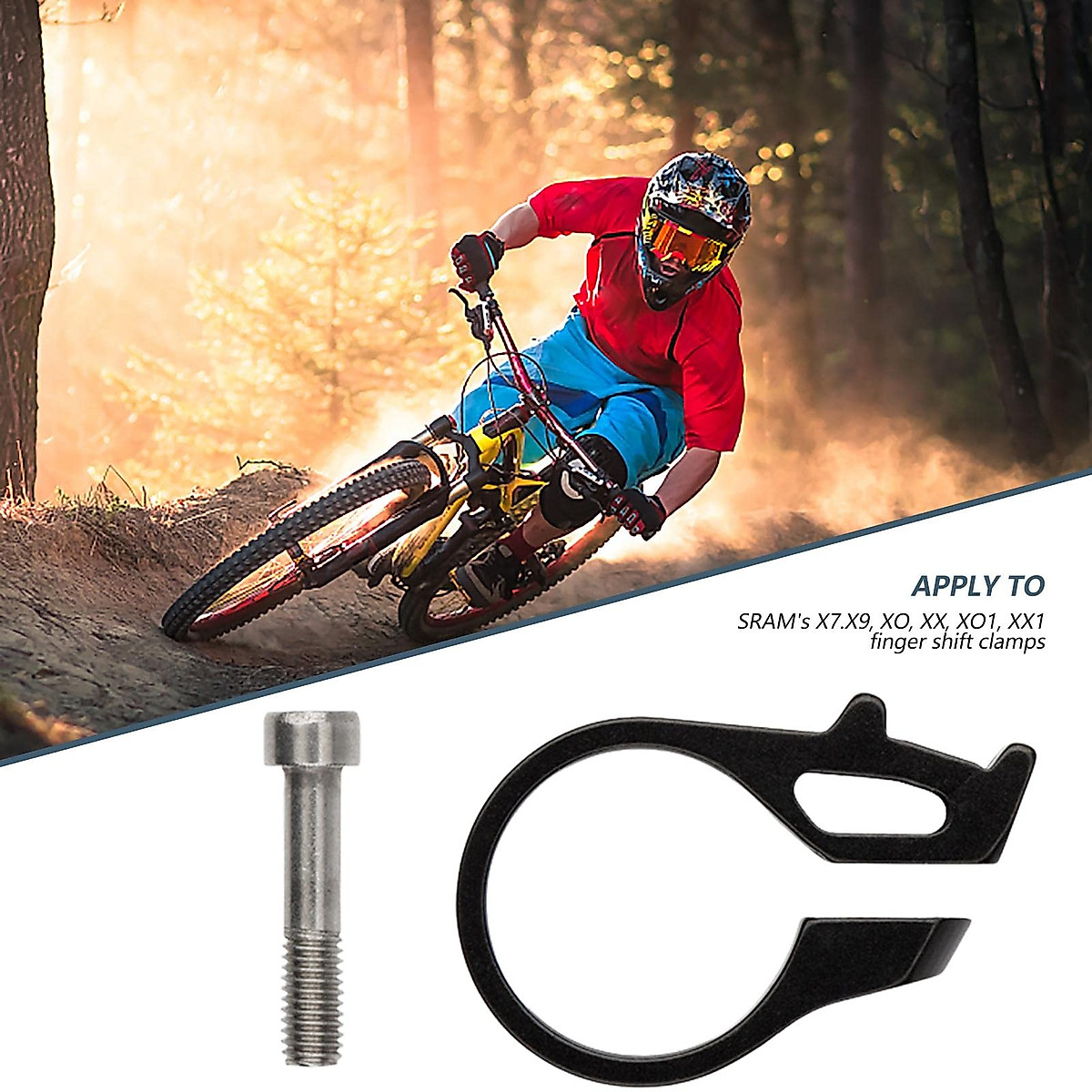 Wrench Clip for Mountain Bike,Road Bikes Switches Adapter Shifter Holder for Bikers, Rders, Men - Bicycle Clip Stable Bike Caliper for MTB Stronrive