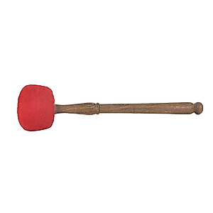 gazechimp Tibetan Mallet Wool Felt Percussion Parts, Red