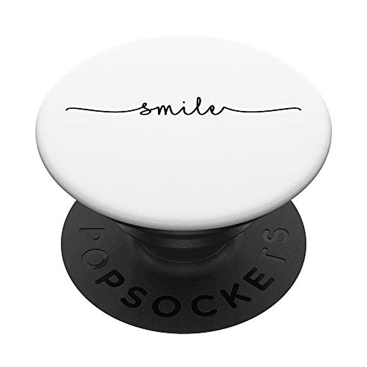 Style101 PopSocket - Smile -PopSockets Grip PopSockets PopGrip: Swappable Grip for Phones & Tablets