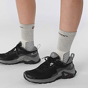 Salomon X Reveal 2 Gore-TEX Hiking Shoes for Women, Black/Magnet/Quiet Shade, 7