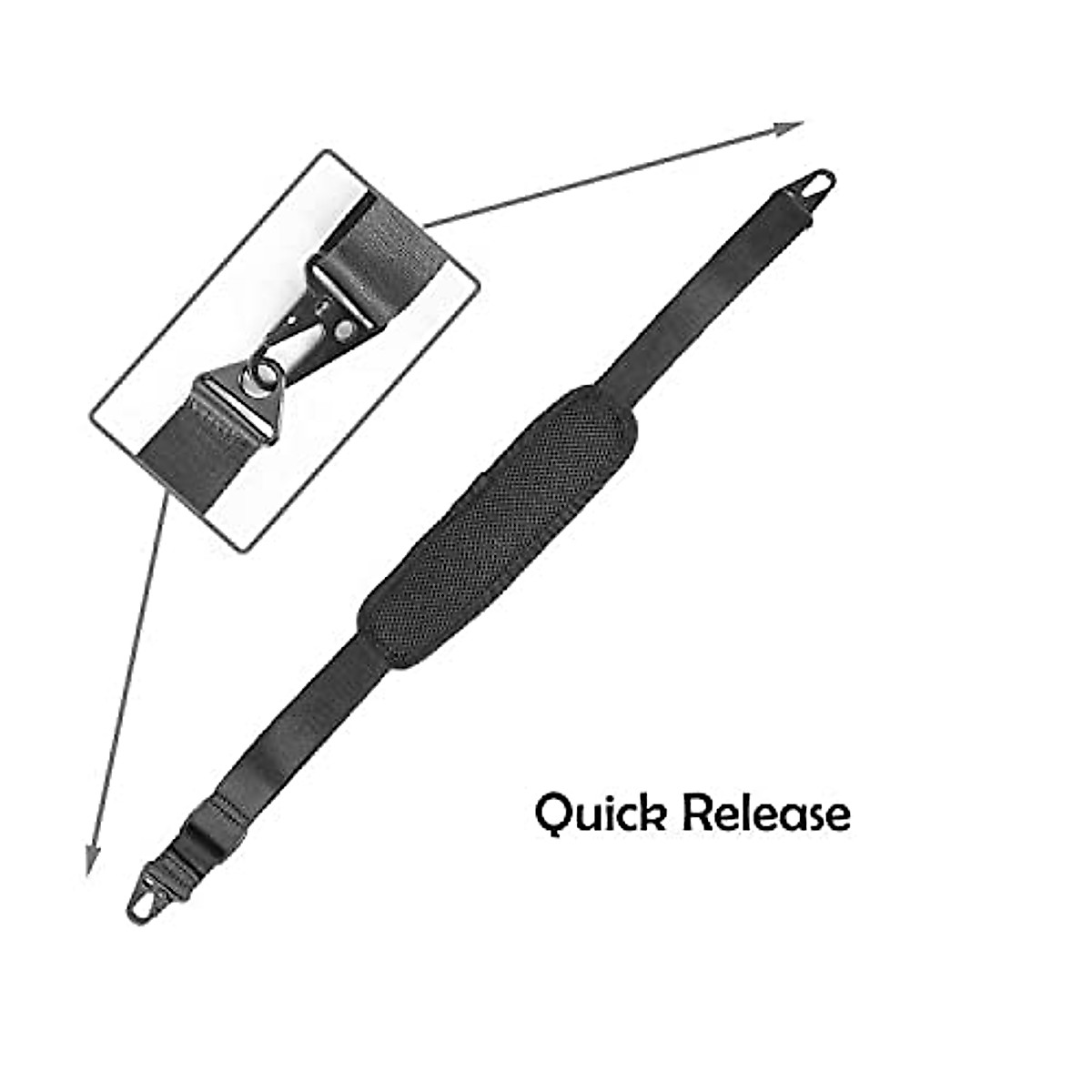 DEEALL Kayak Carry Strap Portable Stand up Surfboard Shoulder Strap Paddleboard Canoe SUP Carring Strap Adjustable Nylon Carry Belt