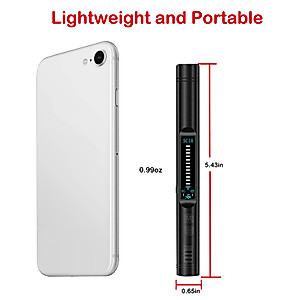 Ebarsenc Anti Spy Detector/Bug Detector Hidden Devices Detector/Hidden Camera Detectors RF Finder/GPS Tracker Detector for Spy Camera/Portable Pen Shape for Cars,Office,Home,Travel