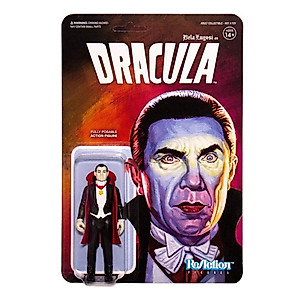 Super7 Universal Monsters Dracula - 3.75" Universal Monster Movies Action Figure Classic Movie Collectibles and Retro Toys