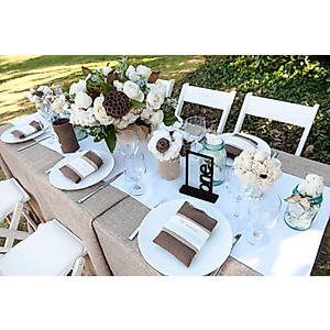 Black Wooden Wedding Table Numbers - Pure letter-Style Hollow Table Numbers with Holder Base for Wedding Event Party Reception (Black 1-10)