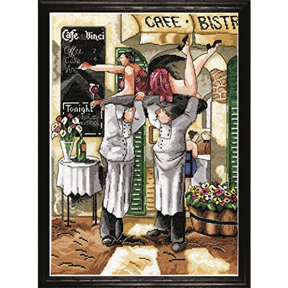 Design Works Crafts Inc. Getting Ready,12'' x 16' Counted Cross Stitch Kit, Multicolor