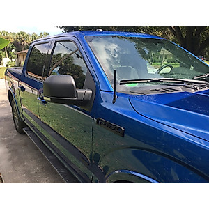 AntennaMastsRus - The Original 6 3/4 Inch is Compatible with Ford F-350 Super Duty (2017-2024) - Car Wash Proof Short Rubber Antenna - Internal Copper Coil - Premium Reception - German Engineered