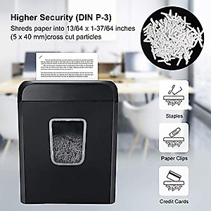 Bonsaii C237-B Shredder and 12-Pack Lubricant Sheets