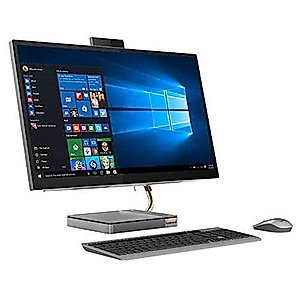 Lenovo 27" QHD Touchscreen All-in-One Ideacentre 5 Computer with Intel 8 Core i7-10700T Processor up to 4.5 GHz, 16GB DDR4 RAM, 512GB PCIe SSD, and Windows 10 Home