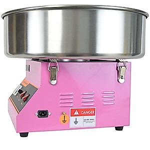 VIVO Pink Electric Commercial Cotton Candy Machine, Candy Floss Maker CANDY-V001