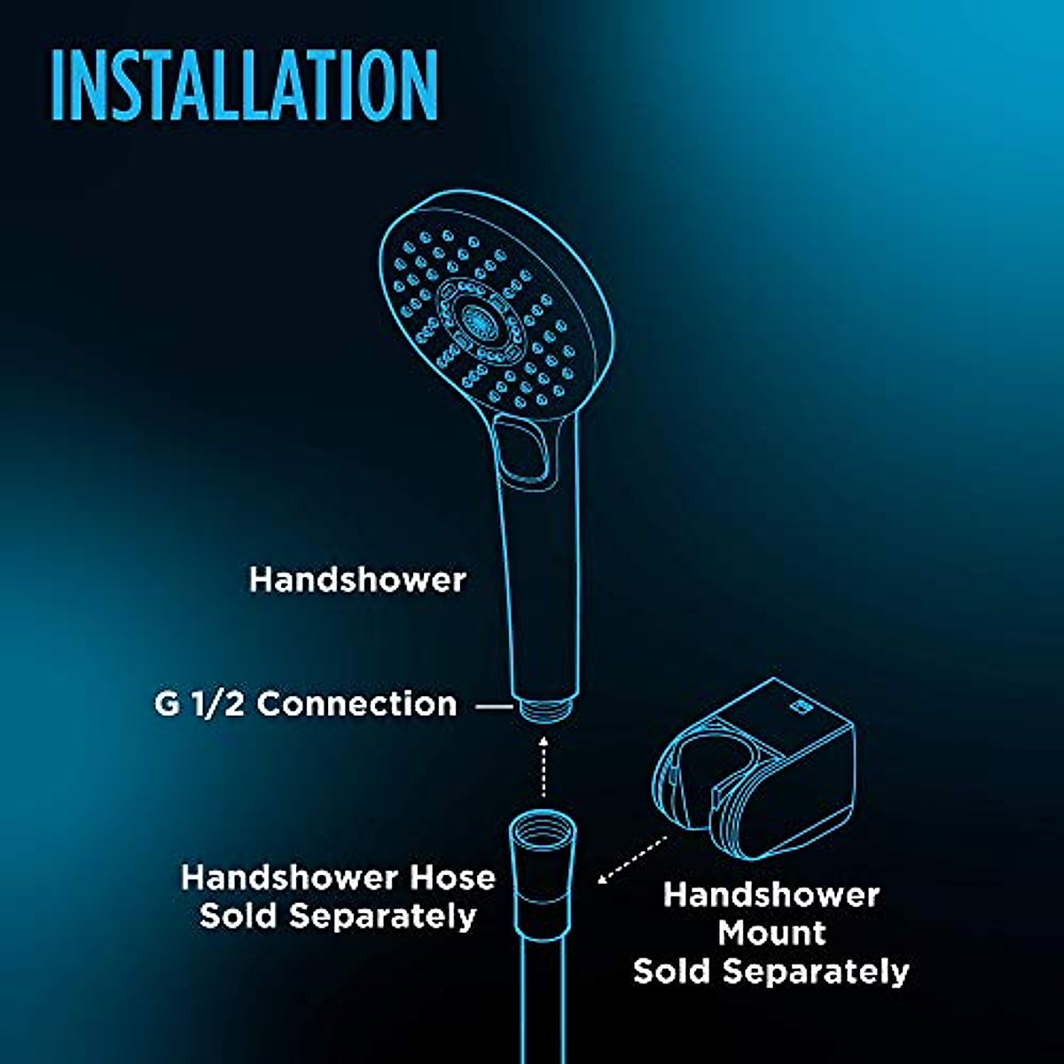 TOTO TBW01009U4#PN G Series Round Single Spray 4 Inch 1.75 Gpm Handshower with Comfort Wave Technology, Polished Nickel Showerheads