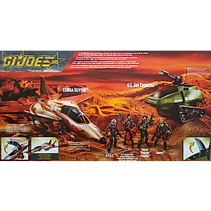 G.I. Joe 50th Anniversary Crimson Strike Set with Cobra Scythe & GI Joe Chimera & 4 Action Figures (2015 SDCC Comic-Con Exclusive)