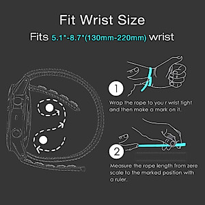 Abanen Hook and Loop Quick Dry Watch Band for Fenix 7X / Fenix 6X / Fenix 5X, 26mm Woven Nylon Ultralight Sport Wristband Strap for Garmin Fenix 6X Pro/Sapphire,Fenix 5X Plus,Enduro (Dark Blue)