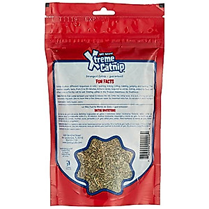 Xtreme Catnip Leaf, 1 oz. – 100% Natural Organically Grown, Super Concentrated Catnip Leaves – Non-Addictive, Fun Cat Treat – Use on Toys, Scratching Posts, Food and More