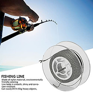 Entatial Nylon Fishing line, Strong Pulling Force Standard Wire Diameter Fishing line for Lure Fishing