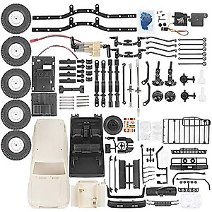 KWID for C54 CB05 Land Cruiser LC80 Full Scale Off-Road Remote Control Car KIT for C14 C24 1/16 RC Car Kids Children Toy CB05S-1, (500067492)